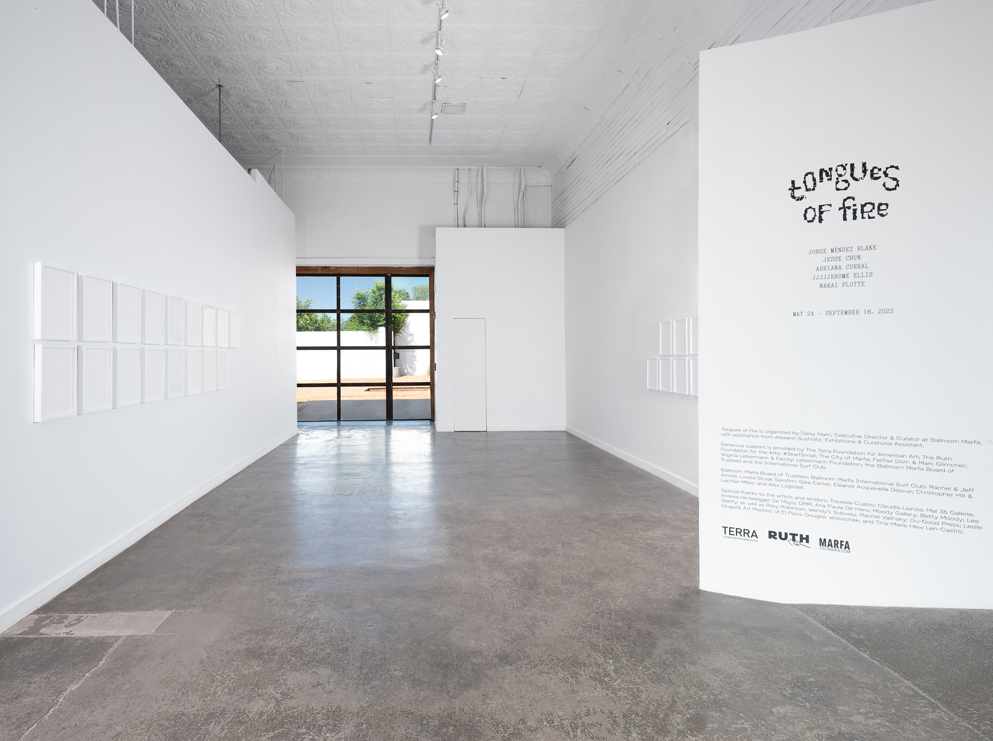 Tongues of Fire – Ballroom Marfa